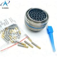 China SS Connector Shell Circular Electrical Connector 30 Contacts.EN2997 high temperature firewall connectors.EN2997SE62430F6.853 series for sale