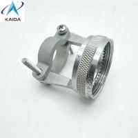 China Straight Cable Clamp Back Shell Stainless Steel Passivated Finish Suitable for Harsh Industrial Conditions and Cable Retention for sale