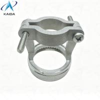 China Straight Cable Clamp Back Shell Stainless Steel Passivated Finish Suitable for Harsh Industrial Conditions and Cable Retention for sale