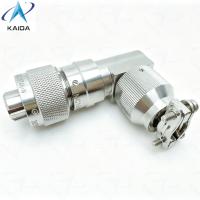 China 4 Number of Contacts YMC Series Corrosion-Resistant & Waterproof Electrical Connectors YMC18T4K1N.Stainless Steel Passivated.90° Backshell for sale
