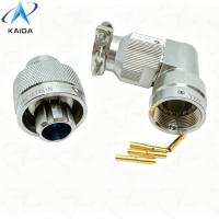 China 4 Number of Contacts YMC Series Corrosion-Resistant & Waterproof Electrical Connectors YMC18T4K1N.Stainless Steel Passivated.90° Backshell for sale