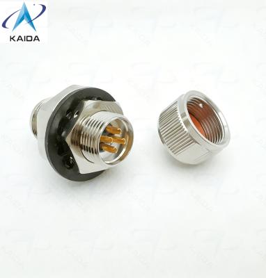 China SS Connector Shell.YS3 series underwater circular series Connector.Jam Nut Receptacle.YS3-4ZJ14 for sale