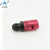 China Hard Anodized Aluminum Fluid Connectors Part Number KK05-T-R-A03 Push-pull Rotation Bayonet Locking Alternative for TSA-5T03RALJM  Jonhon Liquid Cooling Connector. for sale