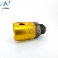 China Burst Pressure 2MPa Bayonet Fluid Connectors Constructed from Hard Anodized Aluminum Alloy.KK10-T-Y-A01 Alternative for Jonhon TSA-10T02YALJM.Liquid Cooling Connector. for sale