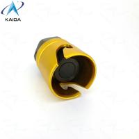 China Burst Pressure 2MPa Bayonet Fluid Connectors Constructed from Hard Anodized Aluminum Alloy.KK10-T-Y-A01 Alternative for Jonhon TSA-10T02YALJM.Liquid Cooling Connector. for sale
