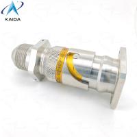 China KK Series Bayonet Fluid Couplings Fluid Connectors Stainless Steel KK08-T-R-A04-SS&KK08-Z-R-D02-SS Alternative for Jonhon TSA-8T03RSSJM、TSA-8Z05YSSJM.Liquid Cooling Connector. for sale