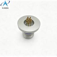 China Weld Mount Hermetic Receptacle MIL DTL 38999 Series Ⅲ Connector.D38999/27NA35PN.Stianless Steel Passivated. for sale