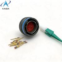 China 31 Pins MIL DTL 38999 Series Ⅱ Electrical Connector .MS27484T14B35P.Straight Plug.MS27484T14B35P.Olive Green Cadmium for sale