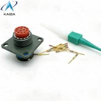 China MIL-DTL-38999 Series Ⅱ Wall Mounting Receptacle Designed for Back Panel Mounting.MS27497T10B35P.Complies with JTPQ00R specification. for sale