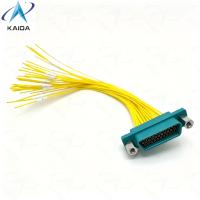 China CDbF Series Micro-Rectangular Electrical Connector 33 Pins.3 A Current Rating Plastic Shell.CDBF-33Z-15CM.Female Receptacle (with Socket contacts). for sale