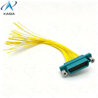 China CDbF Series Micro-Rectangular Electrical Connector 33 Pins.3 A Current Rating Plastic Shell.CDBF-33Z-15CM.Female Receptacle (with Socket contacts). for sale