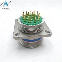 China MIL-DTL-38999 Series III Circular Connector with PCB Contacts, IP67 Rating and PPS Insulator for sale
