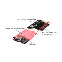 China 4.3 Inch Tft Panel LCD Video Brochure Card Digital For Marketing Busi for sale