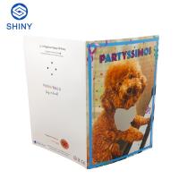China Popular Voice Record Music Greeting Card With Full 4C Color Printing for sale