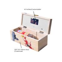 China 7 Inch Display Video Brochure Box Lcd Packaging For Wine Brand for sale