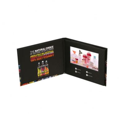 China CMYK 7.0 Inch Hd Video Brochure Tft Video Book For Marketing for sale
