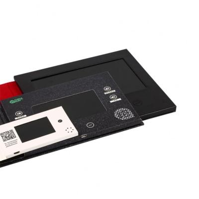 China Custom Gift Digital Video Brochure , 7 Inch Lcd Screen Video Brochure for sale