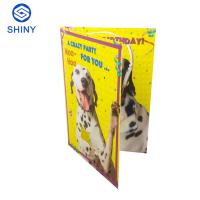 China Custom Printing Musical Greeting Card Handmade With Mp4 Player for sale