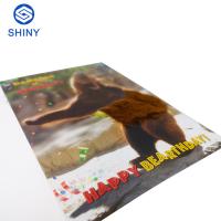 China Custom Made Blank Paper Lcd Blank Greeting Cards CMYK 4C Printing for sale