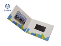 China 4 Color 4.3 Inch Video Business Card For Business Gift for sale