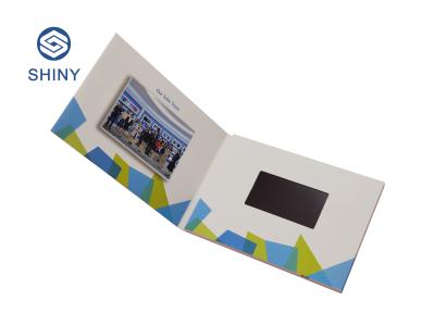China 4 Color 4.3 Inch Video Business Card For Business Gift for sale