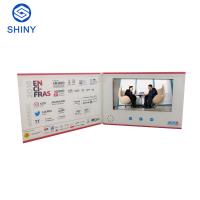 China A5 Digital  CMYK Lcd Screen Video Brochure 2.4 Inch 4.3 Inch 5 Inch 7 Inch for sale