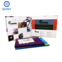 China Sexy Video LCD Screen Brochure Card 7 Inch With Battery And Speaker for sale