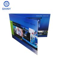 China CMYK Printing Hd Screen LCD Video Brochure Card For Greeting Cards for sale