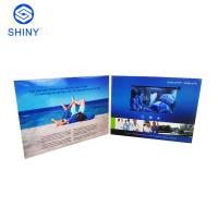 China CMYK Printing Hd Screen LCD Video Brochure Card For Greeting Cards for sale