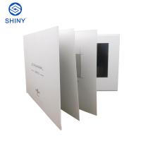 China Full Color Kraft Paper Video Card Brochure For Shop for sale