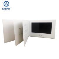 China Full Color Kraft Paper Video Card Brochure For Shop for sale