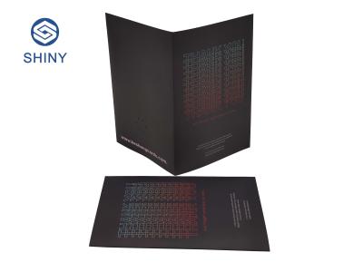 China 300gsm paper Luxury Recordable Greeting Cards For Birthday Christmas for sale