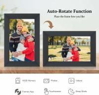 China Video Album 10.1 Inch Smart Wifi Digital Photo Frame Full Hd 1080P for sale