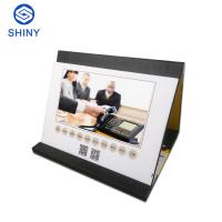 China Desk Calendar Advertising Display 7 Inch Video Brochure Book LCD Brochure for sale