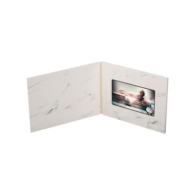 China 7 inch Promo Digital Recordable LCD Screen Video Player Business Greeting Card Brochure for sale