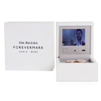 China ODM USB LCD Ring Video Gift Box 2.4 inch Autoplaying For Girlfriend and Wife for sale