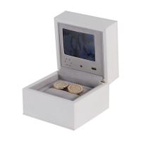 China ODM USB LCD Ring Video Gift Box 2.4 inch Autoplaying For Girlfriend and Wife for sale