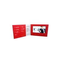 China 7 Inch IPS Softcover Video Brochure for Customized A5-Sized Cards with 1500mah Battery for sale