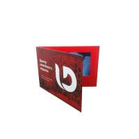 China 7 Inch IPS Softcover Video Brochure for Customized A5-Sized Cards with 1500mah Battery for sale