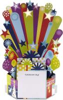 China Customized Logo Musical and Illuminated 3D Birthday Cards OEM/ODM Accepted for sale