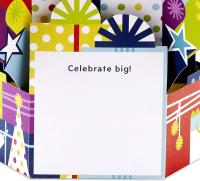 China Customized Logo Musical and Illuminated 3D Birthday Cards OEM/ODM Accepted for sale