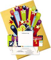 China Customized Logo Musical and Illuminated 3D Birthday Cards OEM/ODM Accepted for sale