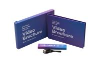 China Artificial LCD Video Brochure Card for Business with Customizable Buttons and High Battery Capacity for sale