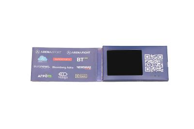 China Regional Feature Video Mailer Card with 128MB-32GB Memory Capacity and AVI Video Format for sale