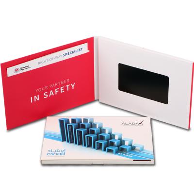 China 4.3 Inch LCD Screen Video Brochure Mailer Portable for sale