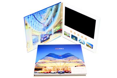 China Customizable Digital Video Book 10 Inch IPS Screen Video Brochure for sale