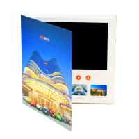 China Customizable Digital Video Book 10 Inch IPS Screen Video Brochure for sale
