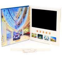 China Customizable Digital Video Book 10 Inch IPS Screen Video Brochure for sale