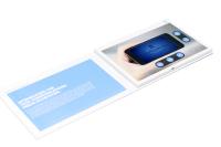China 4.3 inch LCD Video Brochure Card High Memory and Customizable Buttons for Effective Marketing for sale