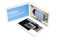 China 4.3 inch LCD Video Brochure Card High Memory and Customizable Buttons for Effective Marketing for sale